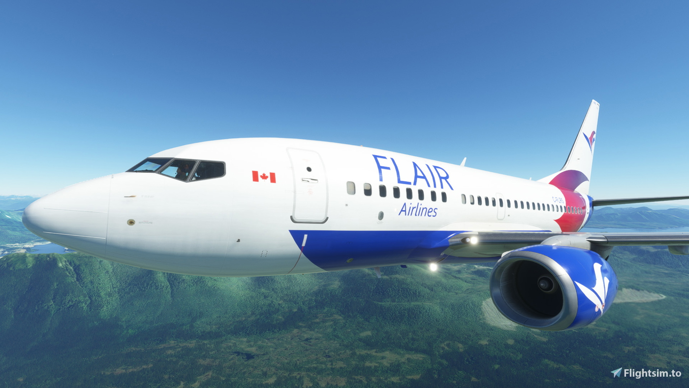 PMDG 737-600 Flair Airlines (C-FLRS) for Microsoft Flight Simulator | MSFS