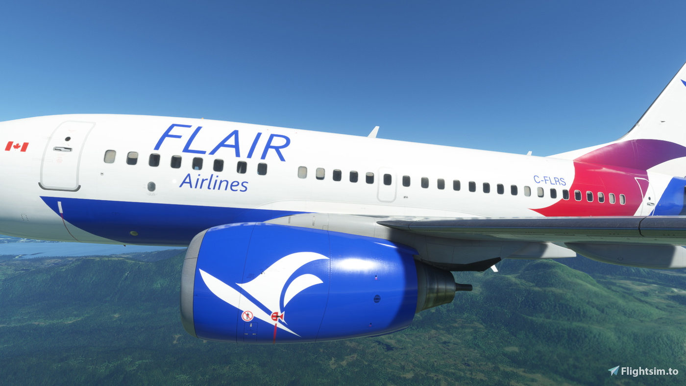 PMDG 737-600 Flair Airlines (C-FLRS) for Microsoft Flight Simulator | MSFS