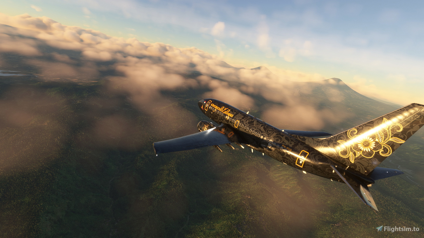 PMDG 737-600 Jawa (PK-RIO) for Microsoft Flight Simulator | MSFS