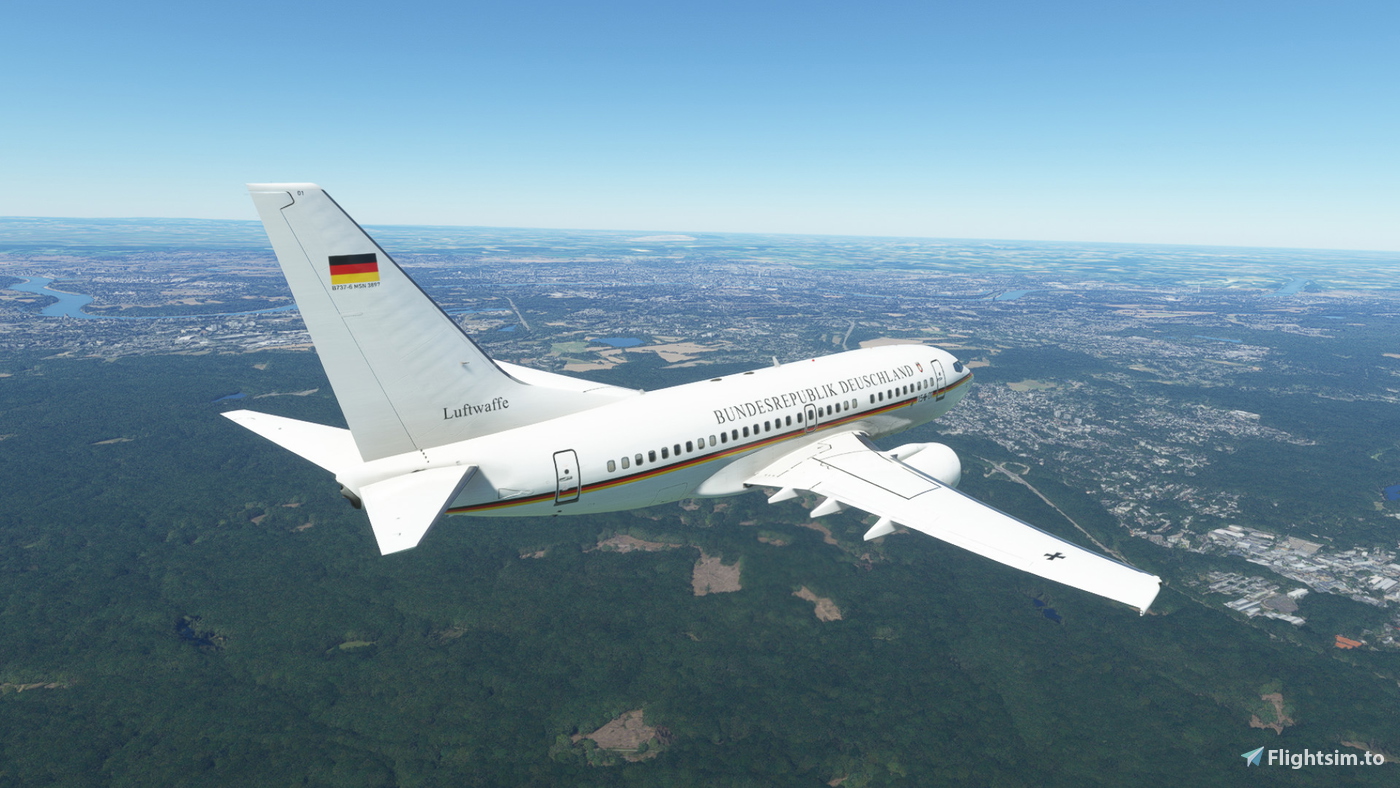 PMDG 737-600 Luftwaffe - VIP Transport (15+01) for Microsoft Flight ...