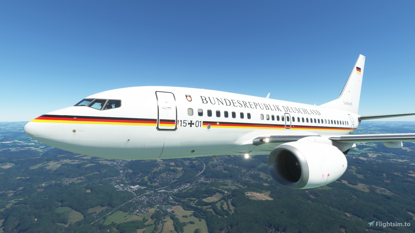 PMDG 737-600 Luftwaffe - VIP Transport (15+01) for Microsoft Flight ...