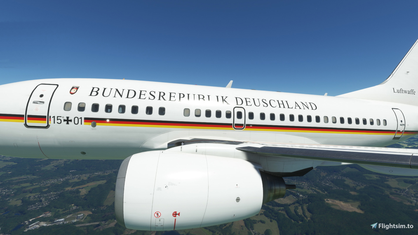 PMDG 737-600 Luftwaffe - VIP Transport (15+01) for Microsoft Flight ...