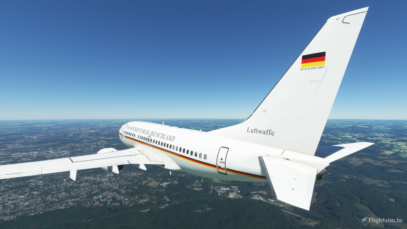 PMDG 737-600 Luftwaffe - VIP Transport (15+01) for Microsoft Flight ...