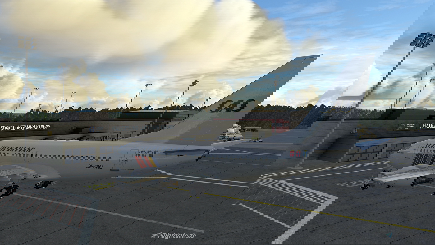 PMDG 737-600 paint for Microsoft Flight Simulator in SAS SE-DNL (Anno ...