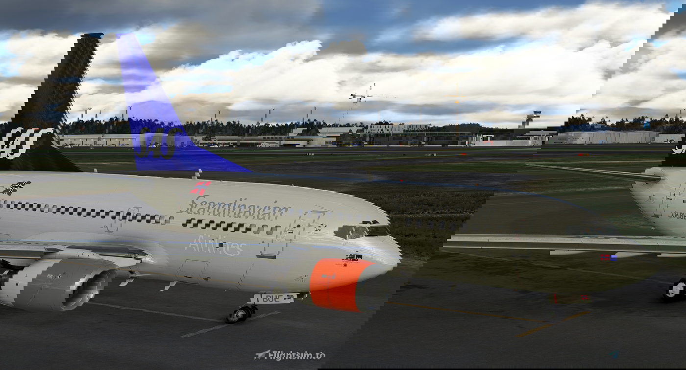 PMDG 737-600 SAS LN-BUE (Anno 2010) for Microsoft Flight Simulator | MSFS