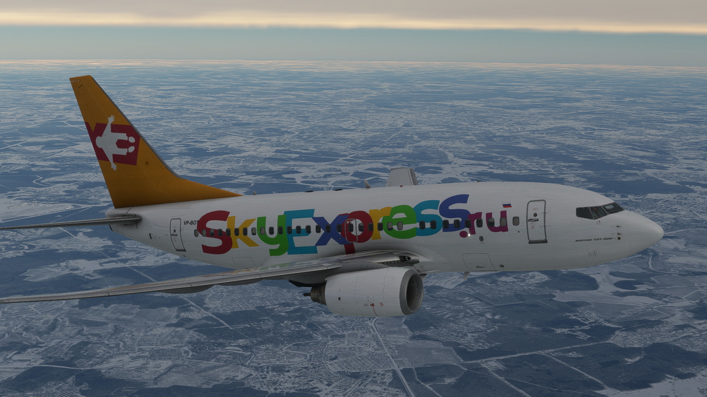 PMDG 737-600 SkyExpress VP-BOU for Microsoft Flight Simulator | MSFS