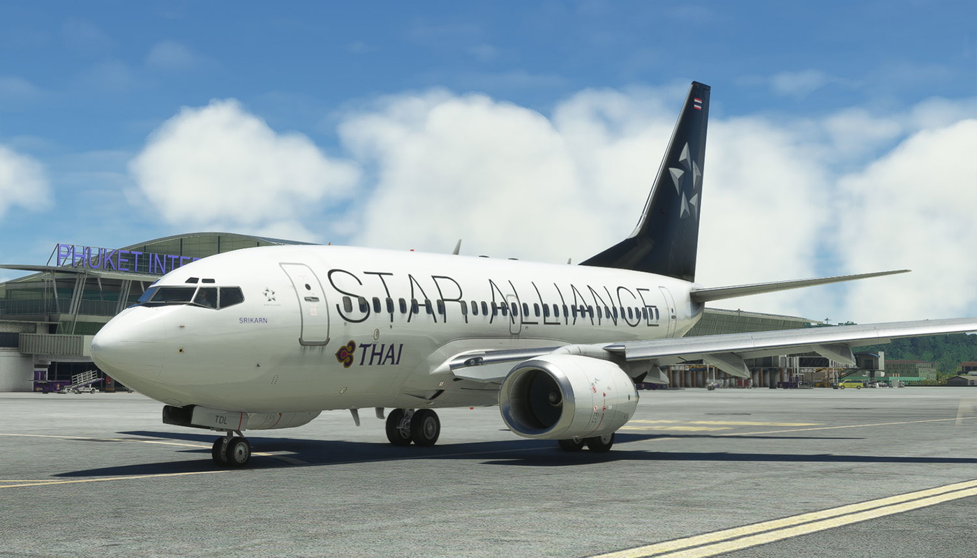 PMDG B737-600 | Thai Airways Intl - Star Alliance | HS-TDL for ...