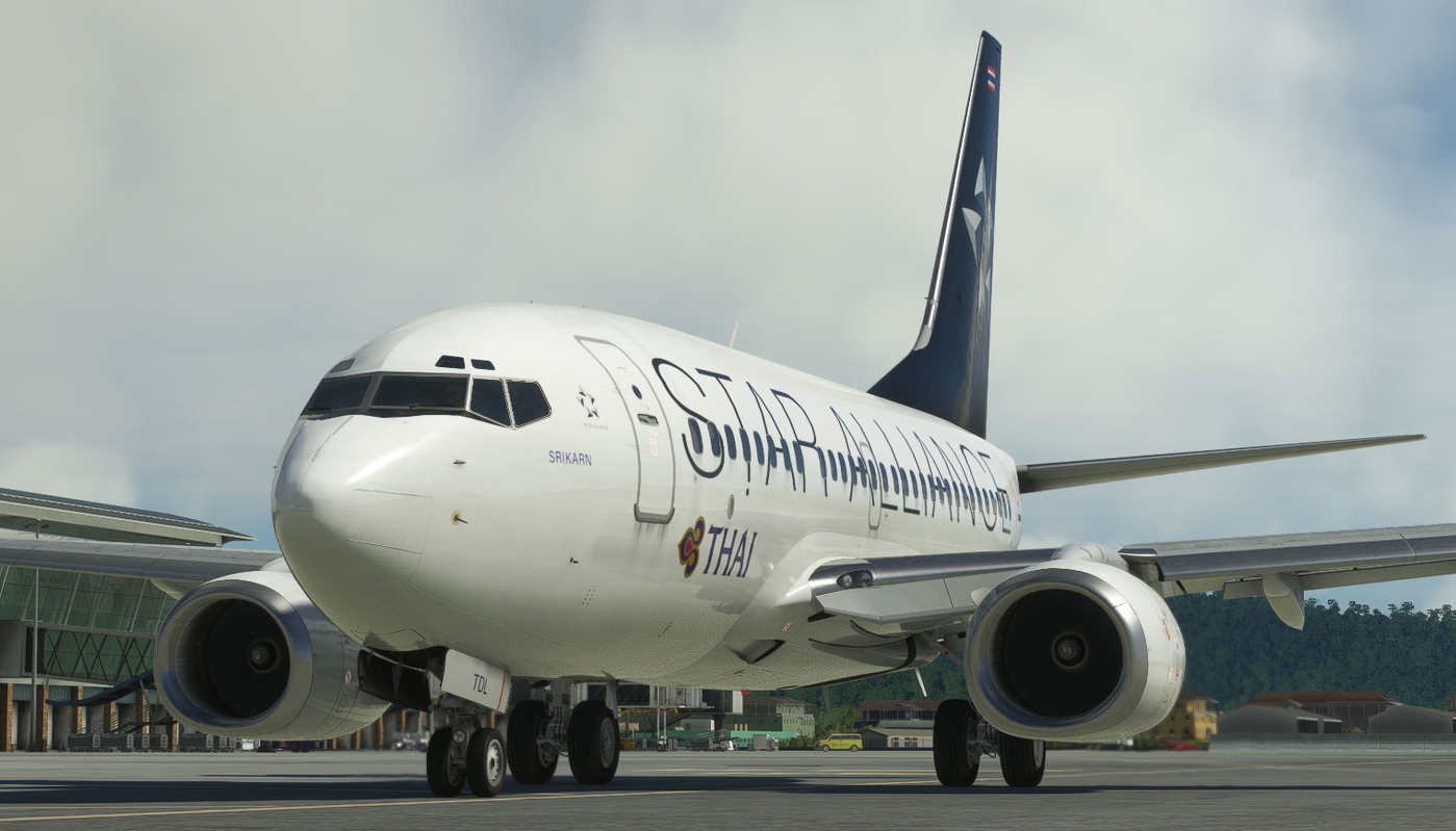 PMDG B737-600 | Thai Airways Intl - Star Alliance | HS-TDL for ...