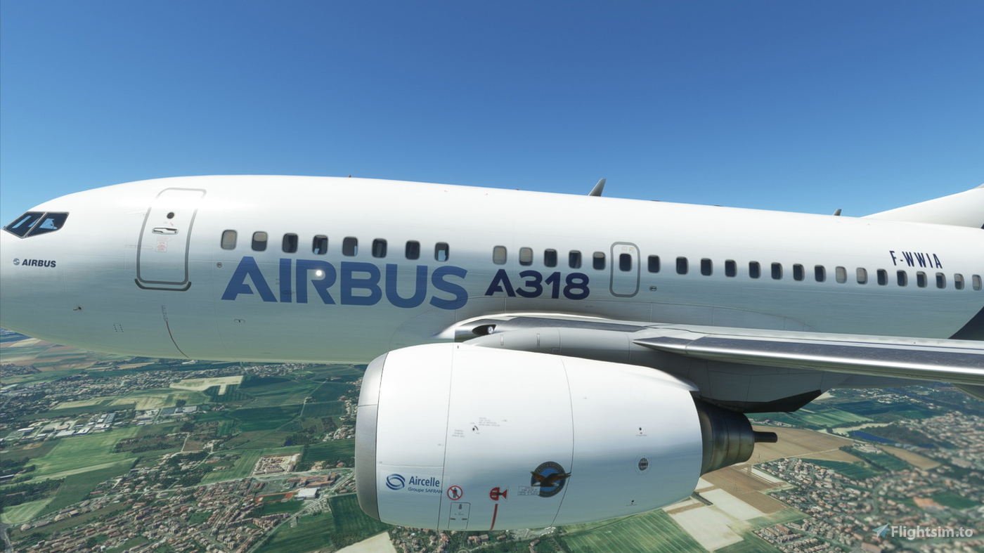 PMDG 737-600 👿 "The Troll" Airbus A318 House (F-WWIA) for Microsoft ...