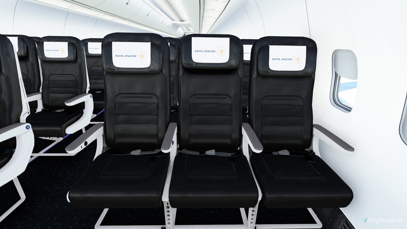 PMDG 737-600 w/ cabin Nolinor Aviation (C-GNLQ) for Microsoft Flight ...