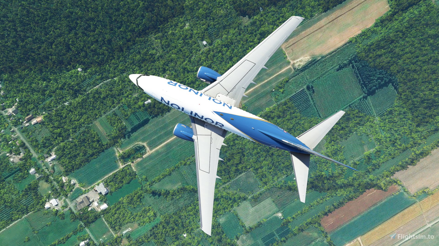 PMDG 737-600 w/ cabin Nolinor Aviation (C-GTUK) for Microsoft Flight ...