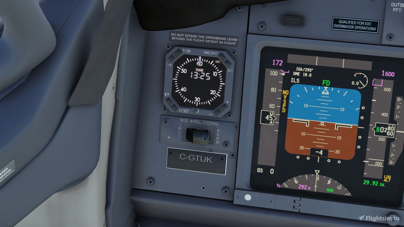 PMDG 737-600 w/ cabin Nolinor Aviation (C-GTUK) for Microsoft Flight ...