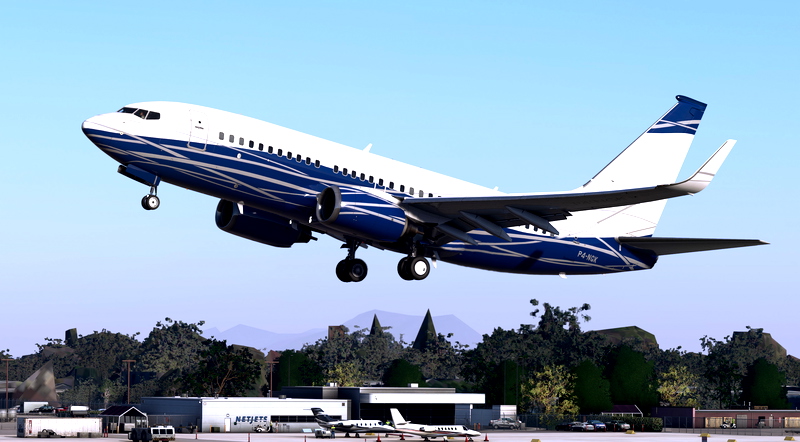PMDG 737-700 BBJ P4-NGK for Microsoft Flight Simulator | MSFS