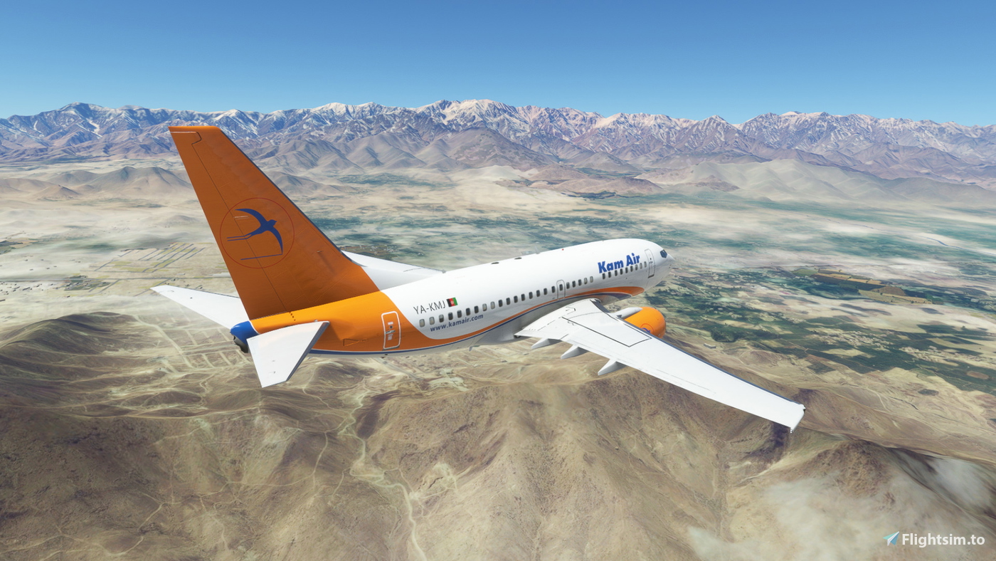 PMDG 737-700 Kam Air (YA-KML) for Microsoft Flight Simulator | MSFS