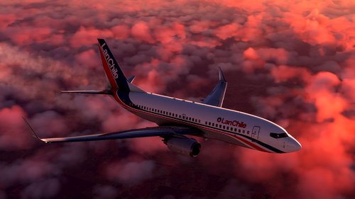PMDG 737-700 LAN Chile CC-CYP "Retro Livery" for Microsoft Flight ...