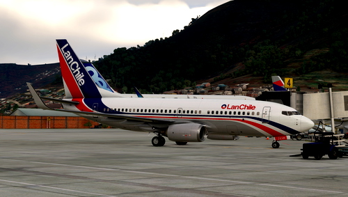 PMDG 737-700 LAN Chile CC-CYP "Retro Livery" for Microsoft Flight ...