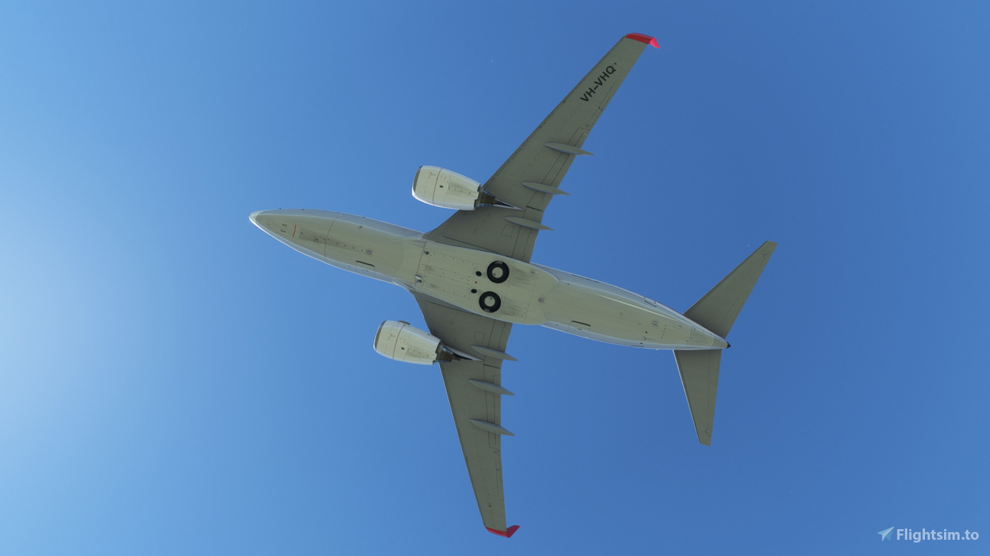 PMDG 737-700 Qantas Airways - Retro Roo II (VH-VXQ) for Microsoft ...