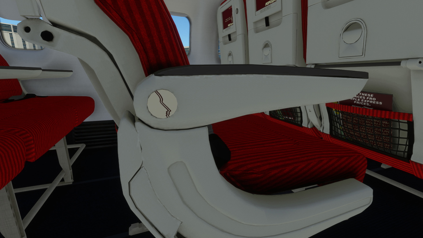 PMDG 737-700 w/ cabin People Express (N411PE) for Microsoft Flight ...