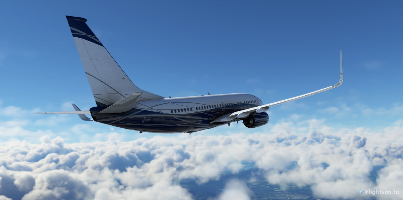 PMDG 737-700BBJ N9PF for Microsoft Flight Simulator | MSFS