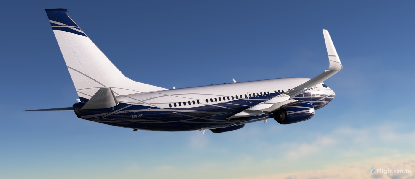 PMDG 737-700BBJ N9PF for Microsoft Flight Simulator | MSFS