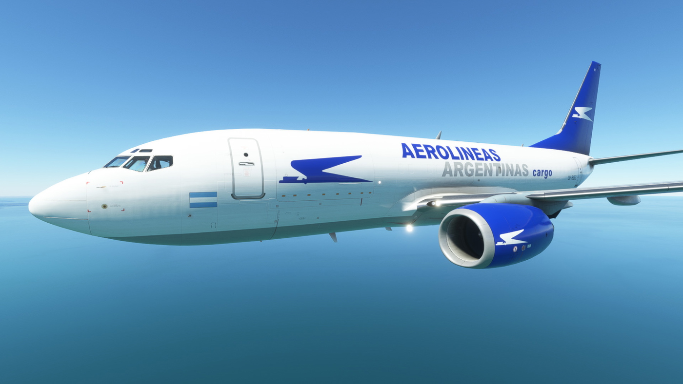 PMDG 737-700BDSF Aerolineas Argentinia Cargo (LZ-BBZ) for Microsoft ...