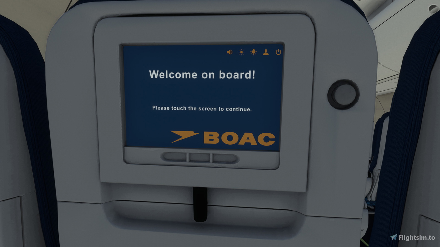 PMDG 737-700 w/ cabin BOAC - British Overseas Airways Corporation (G ...