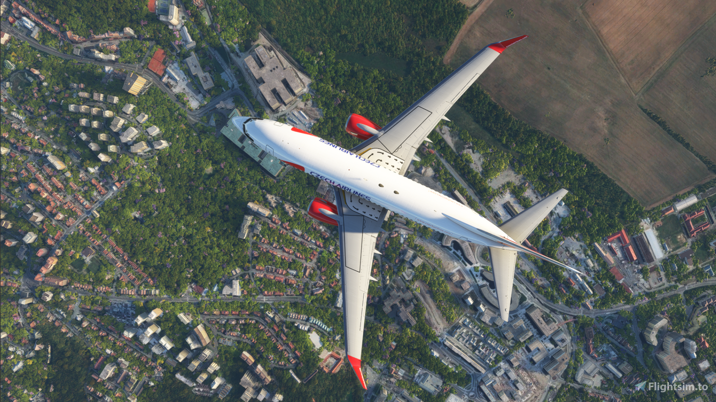 PMDG 737-700BW Czech Airlines (OK-DGL) for Microsoft Flight Simulator ...