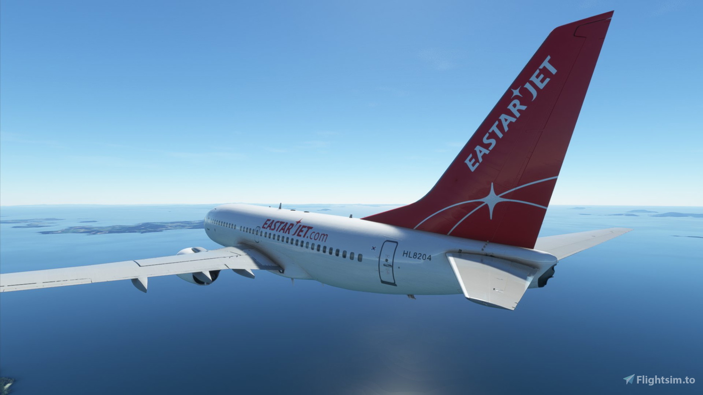 PMDG 737-700BW Eastar Jet (HL8204) for Microsoft Flight Simulator | MSFS