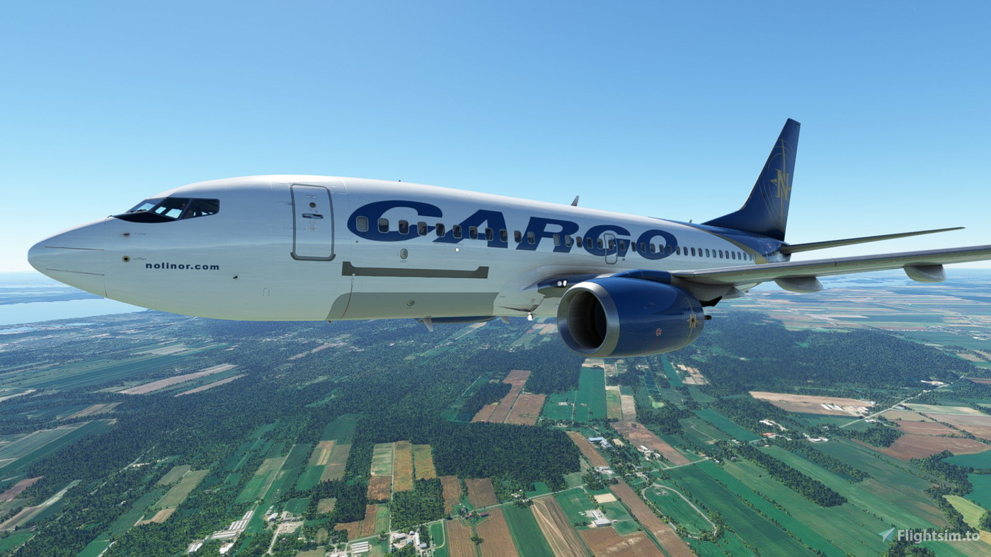 PMDG 737-700BW w/ cabin Nolinor Aviation (C-GNRD) for Microsoft Flight ...