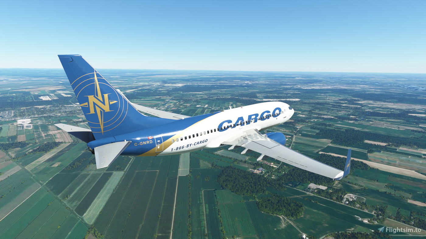 PMDG 737-700BW w/ cabin Nolinor Aviation (C-GNRD) for Microsoft Flight ...