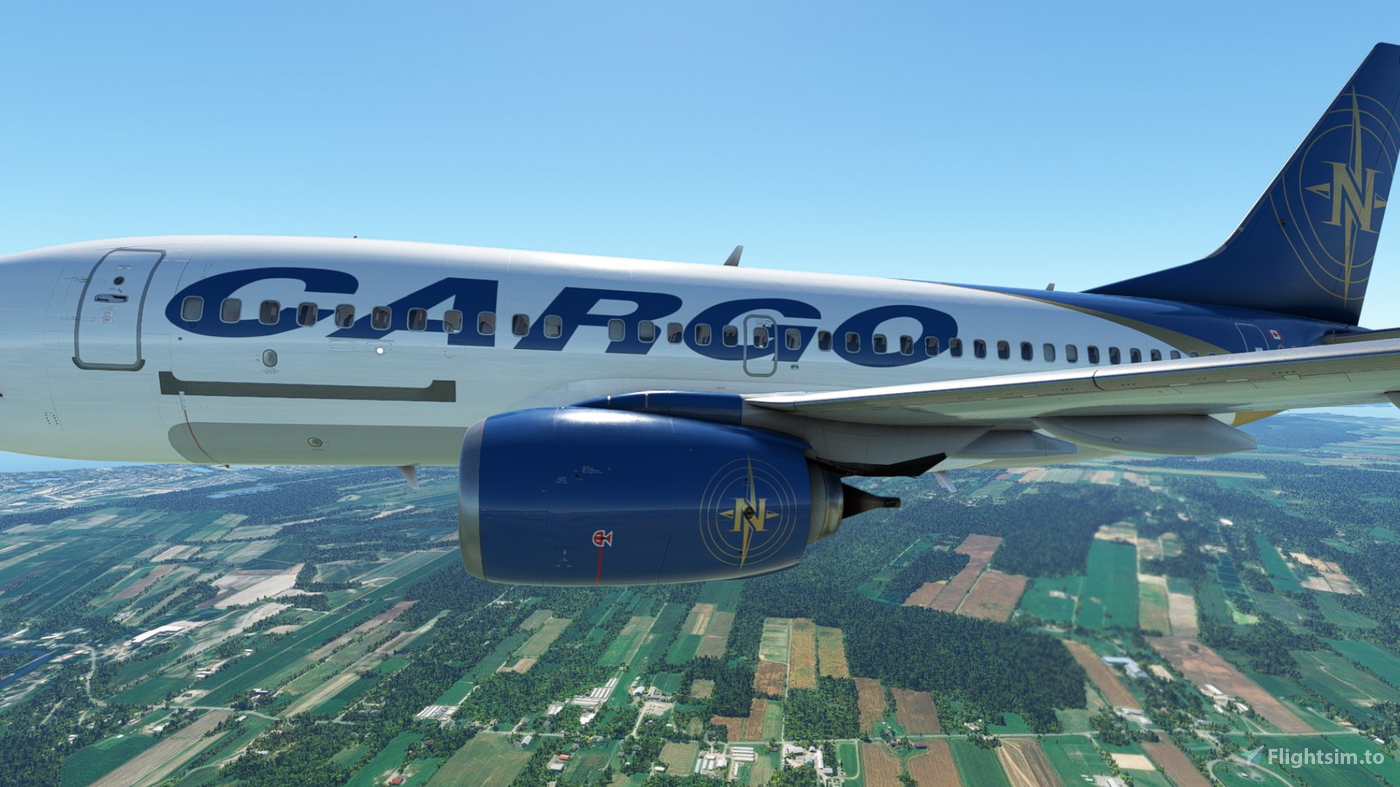 PMDG 737-700BW w/ cabin Nolinor Aviation (C-GNRD) for Microsoft Flight ...