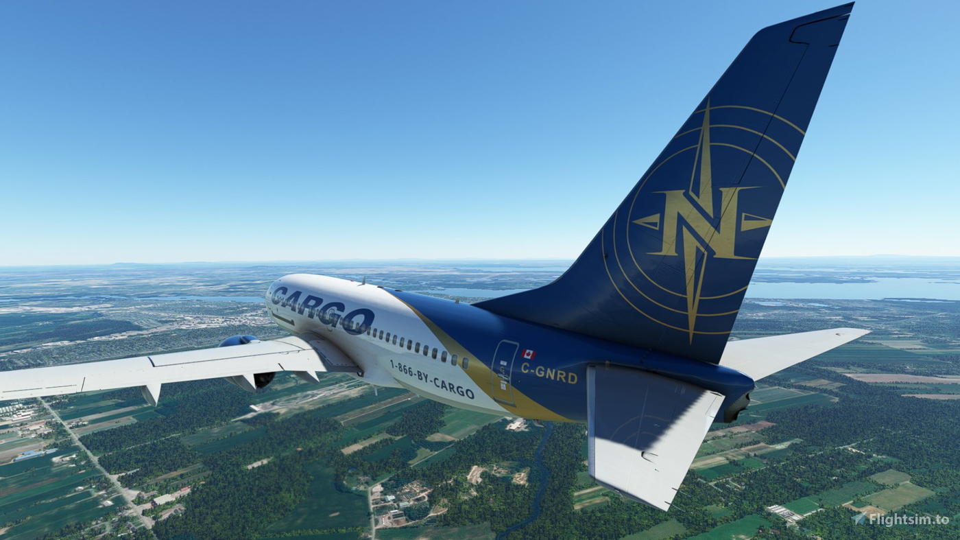 PMDG 737-700BW w/ cabin Nolinor Aviation (C-GNRD) for Microsoft Flight ...