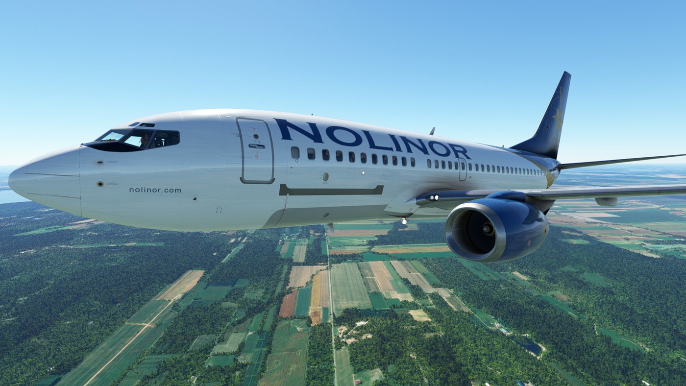 PMDG 737-700BW w/ cabin Nolinor Aviation (C-GTUK) para Microsoft Flight ...