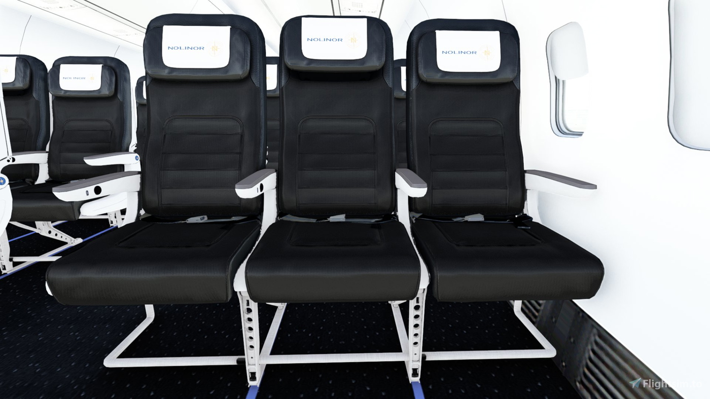 PMDG 737-700BW w/ cabin Nolinor Aviation (C-GTUK) for Microsoft Flight ...