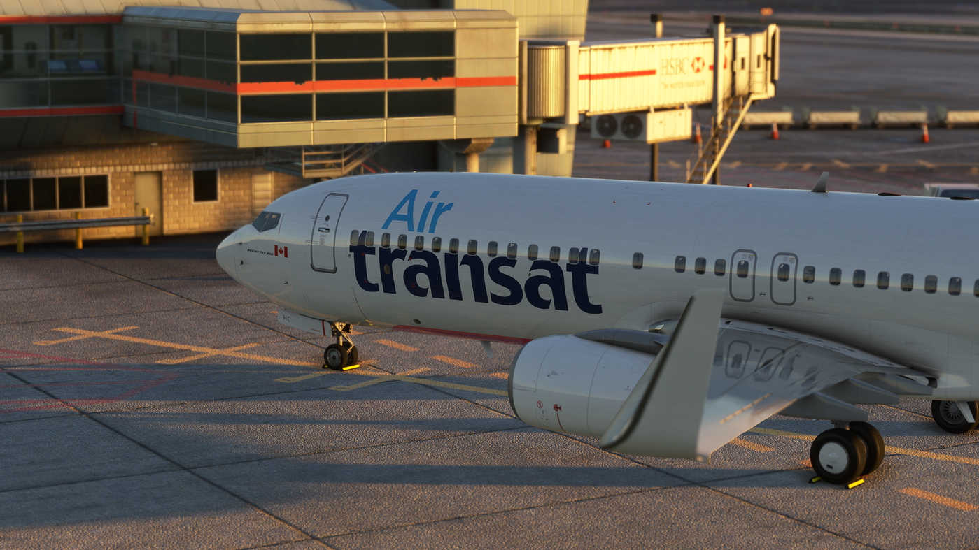 PMDG 737-800 | Air Transat (Transavia lease) livery | C-GTVC for ...