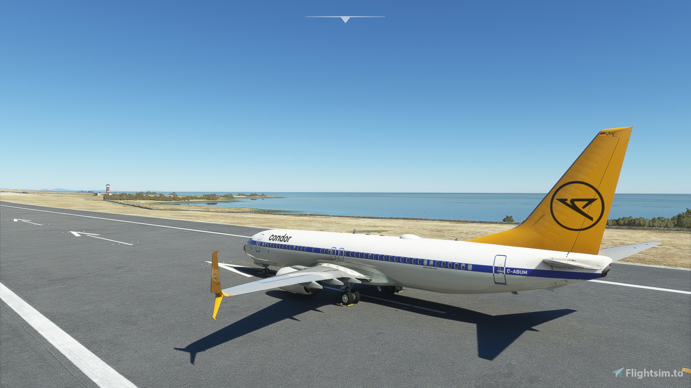 PMDG 737-800 CONDOR RETRO D-ABUM for Microsoft Flight Simulator | MSFS