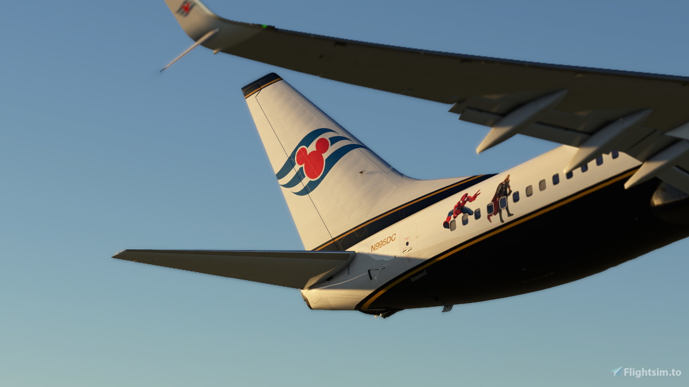 PMDG 737-800 Disney Cruise Line N995DC (Fictional) for Microsoft Flight ...