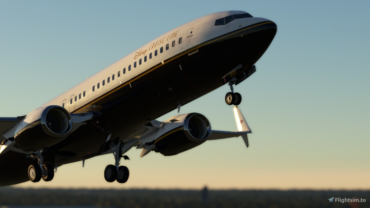 PMDG 737-800 Disney Cruise Line N995DC (Fictional) for Microsoft Flight ...