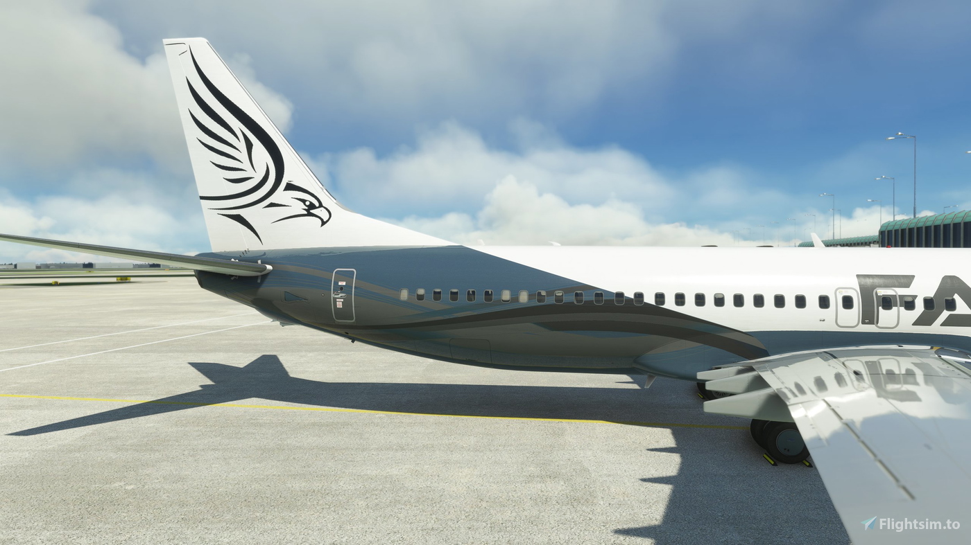PMDG 737-800 Falcon Airlines Pack pour Microsoft Flight Simulator | MSFS