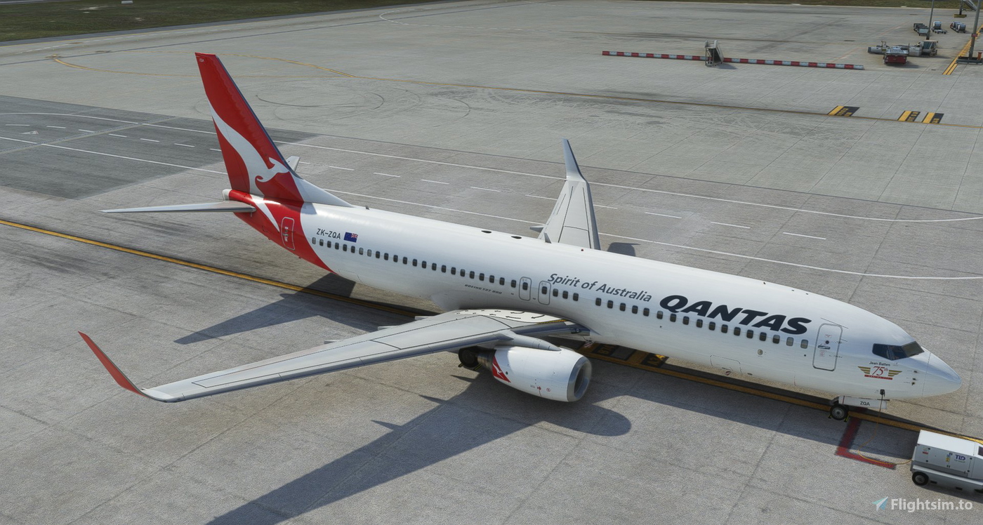 PMDG 737-800 Jetconnect - ZK-ZQA 75th Aircraft for Microsoft Flight ...