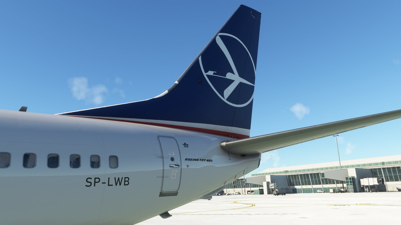 [PMDG 737-800] LOT Polish Airlines (SP-LWB) (Blended Winglets) for ...