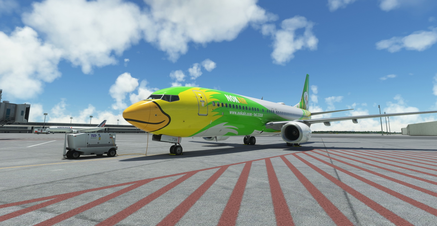 PMDG 737-800 Nok Air Livery Pack (HS-DBP | HS-DBR | HS-DBS) for ...