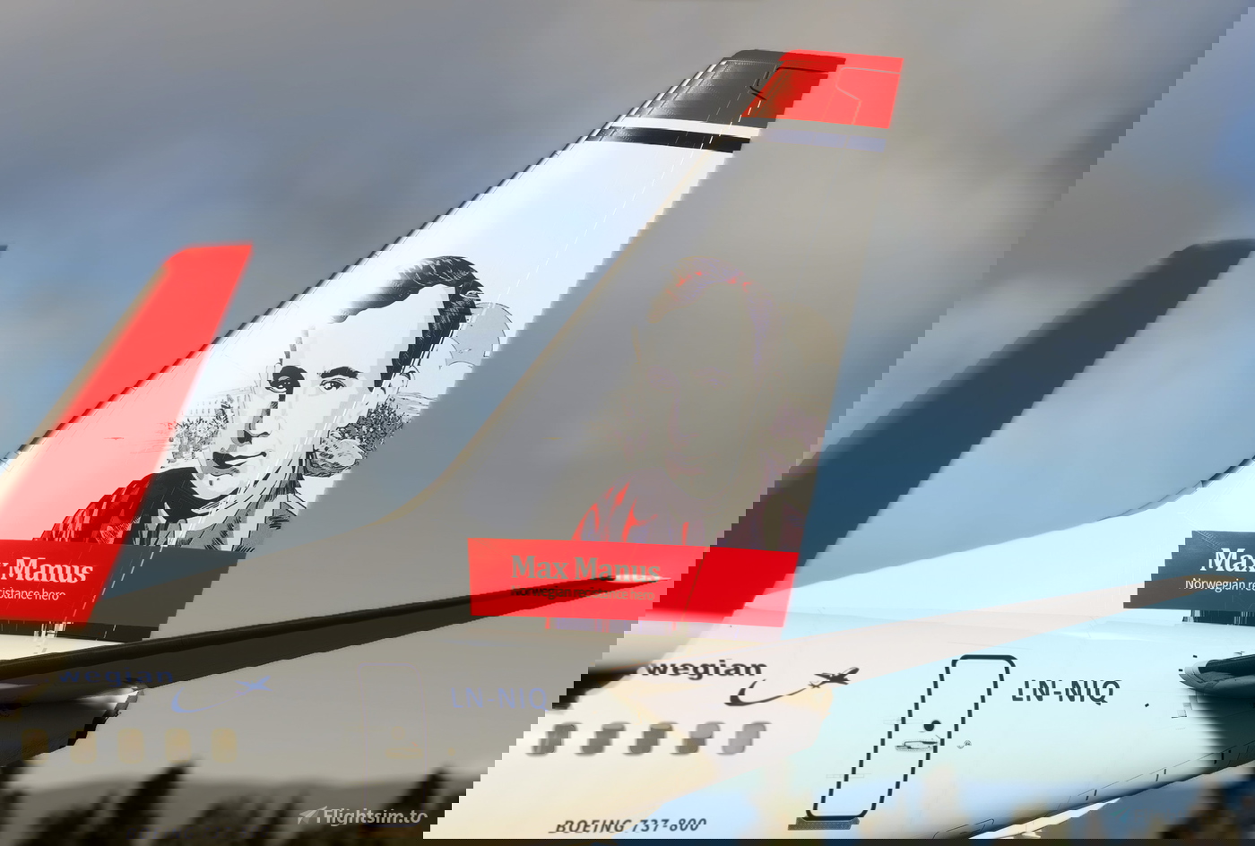PMDG 737-800 Norwegian LN-NIQ "Max Manus" New Design 2022 w/ Cabin (4K ...