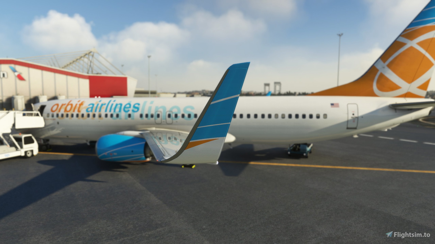 PMDG 737-800 Orbit Airlines Pack for Microsoft Flight Simulator | MSFS