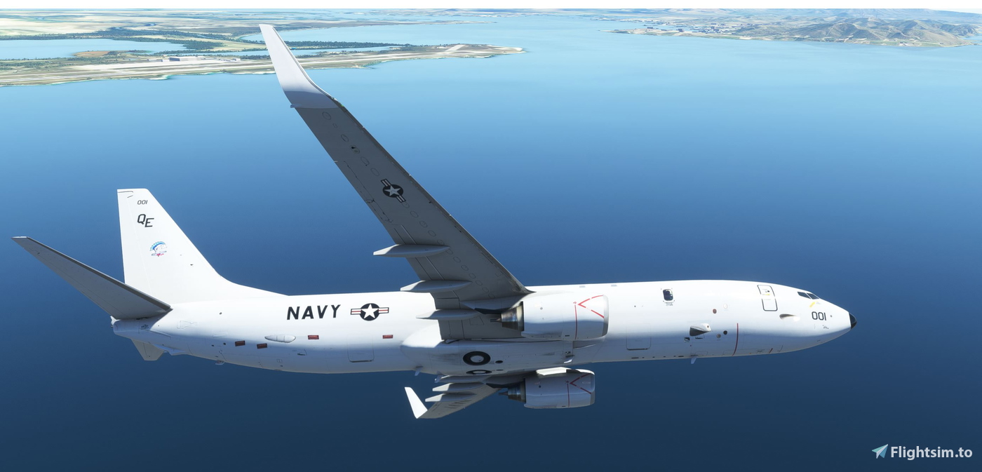 PMDG 737-800 P-8A of the Fighting Marlin's of VP-40 of NAS Whidbey ...