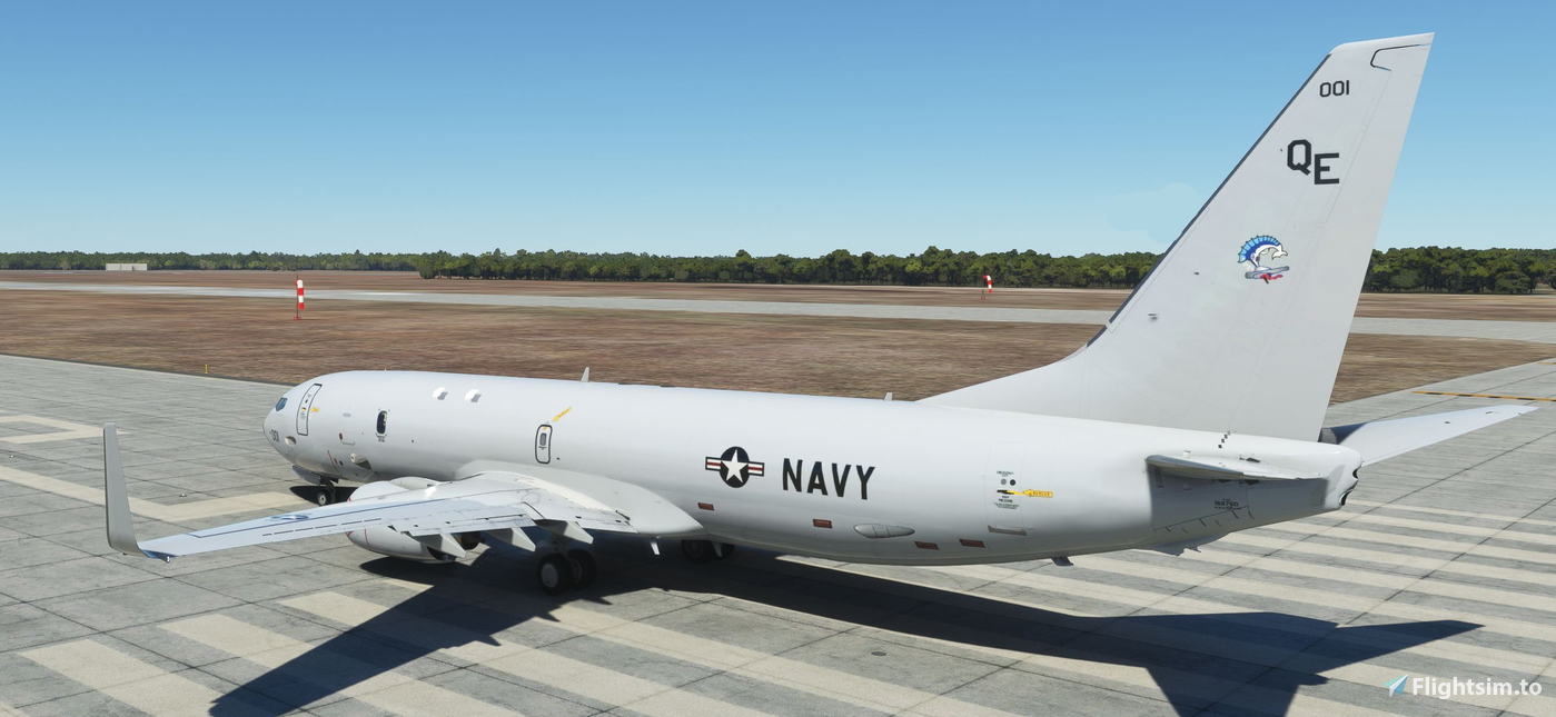 PMDG 737-800 P-8A of the Fighting Marlin's of VP-40 of NAS Whidbey ...