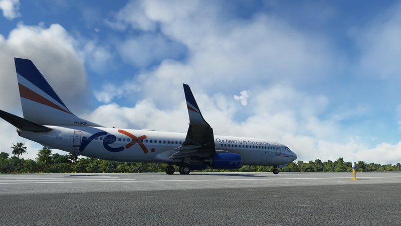 PMDG 737-800 Regional Express (Rex) VH-RQP for Microsoft Flight ...