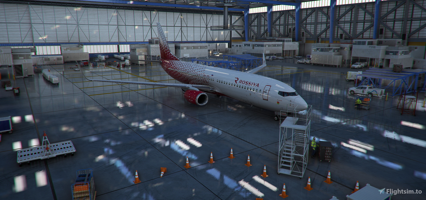 PMDG 737-800 | Rossiya Airlines | RA-73209 (VP-BOB) for Microsoft ...
