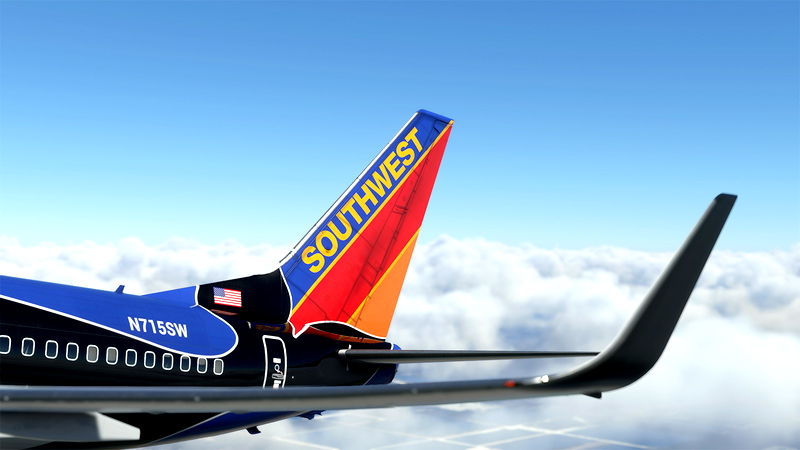 PMDG 737-800 Southwest Airlines | Shamu One Pack | N715SW N501SW for ...