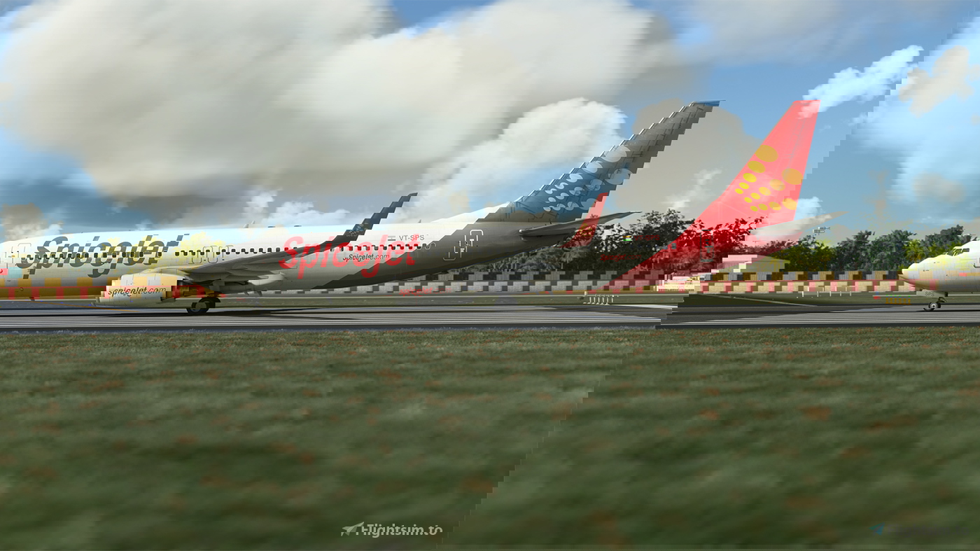 PMDG 737-800 Spice Jet (Weathered) VT-SPS for Microsoft Flight ...